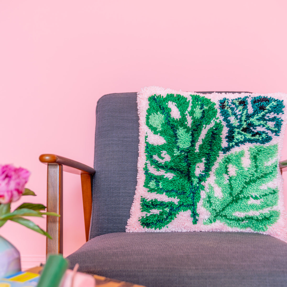 Unbeleafable Latch Hook Cushion Kit – The Crafts Collective